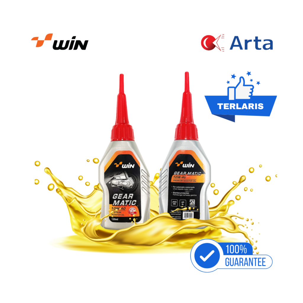 Jual Oli Gardan Matik Premium WIN Gear Matic 120 ml | Shopee Indonesia