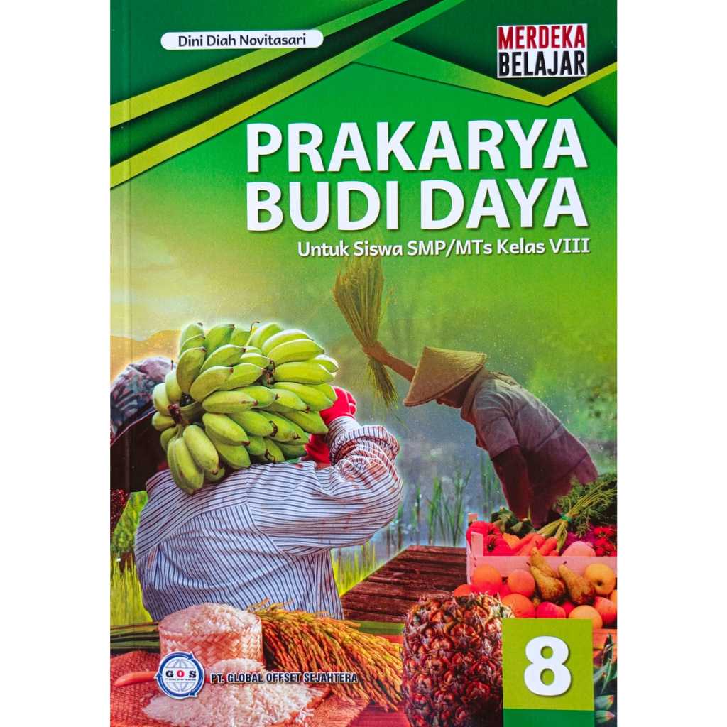 Jual Buku Paket Prakarya Budidaya Kelas 8 SMP Kurikulum Merdeka GOS | Shopee Indonesia