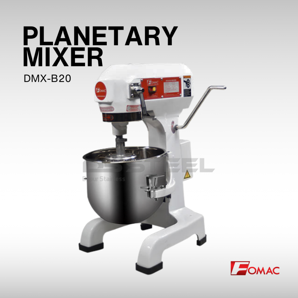 Jual Planetary Mixer DMX-B20 FOMAC / Mixer Fomac 20 Liter DMX B20 ...