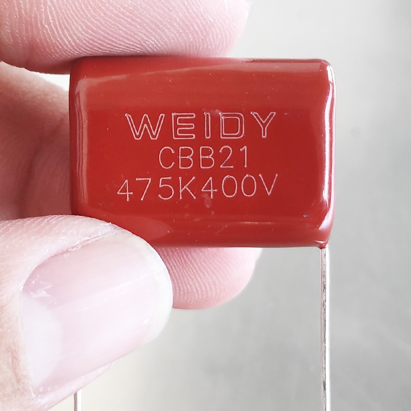 Jual KAPASITOR 475K 400V CBB21 KAPASITOR MILAR 475K400V METALLIZED POLYPROPYLENE FILM CAPACITOR ...