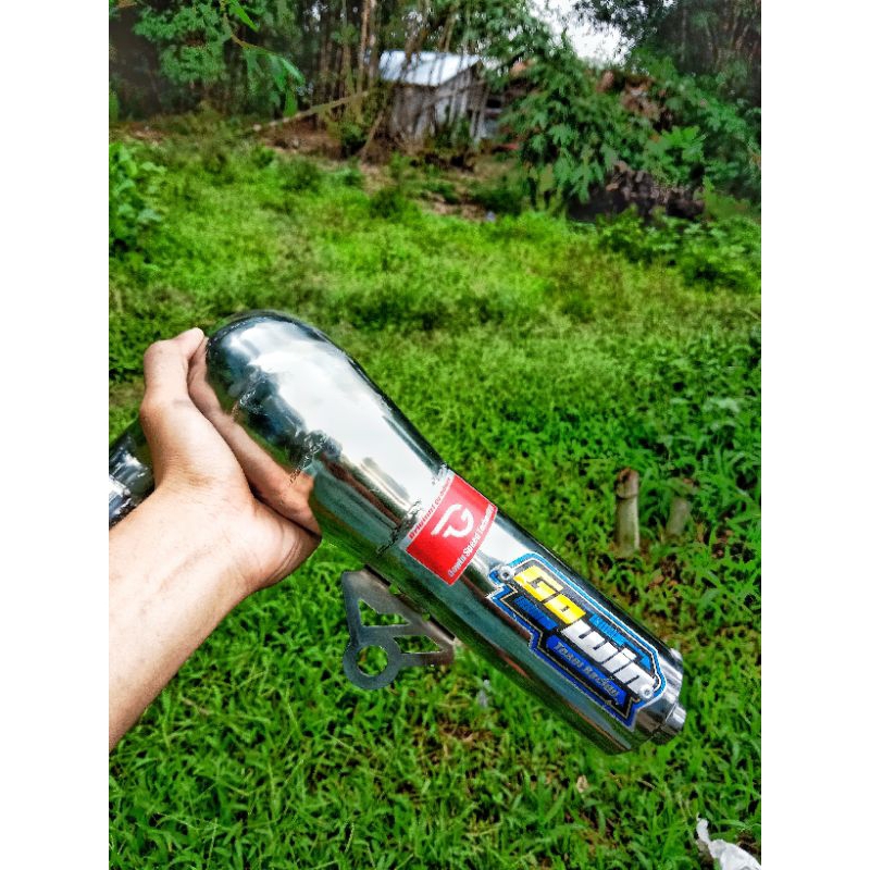 Jual Goped 63cc mesin kanan, X5 Mesin kiri, 50cc Mini Gp Knalpot Gowin ...