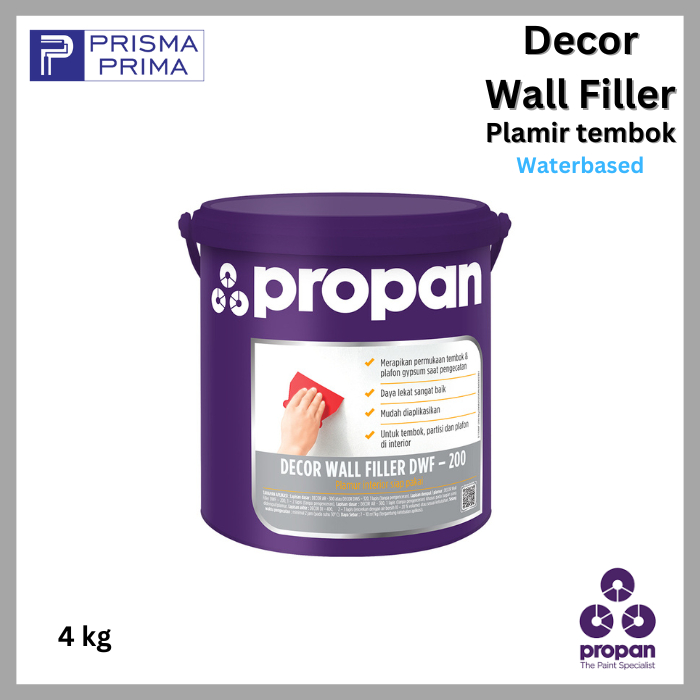 Jual Plamir Tembok Propan DWF-200 Decor Wall Filler | Shopee Indonesia