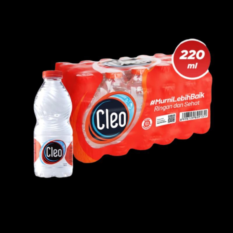 Jual Cleo botol mini 220 ml | Shopee Indonesia