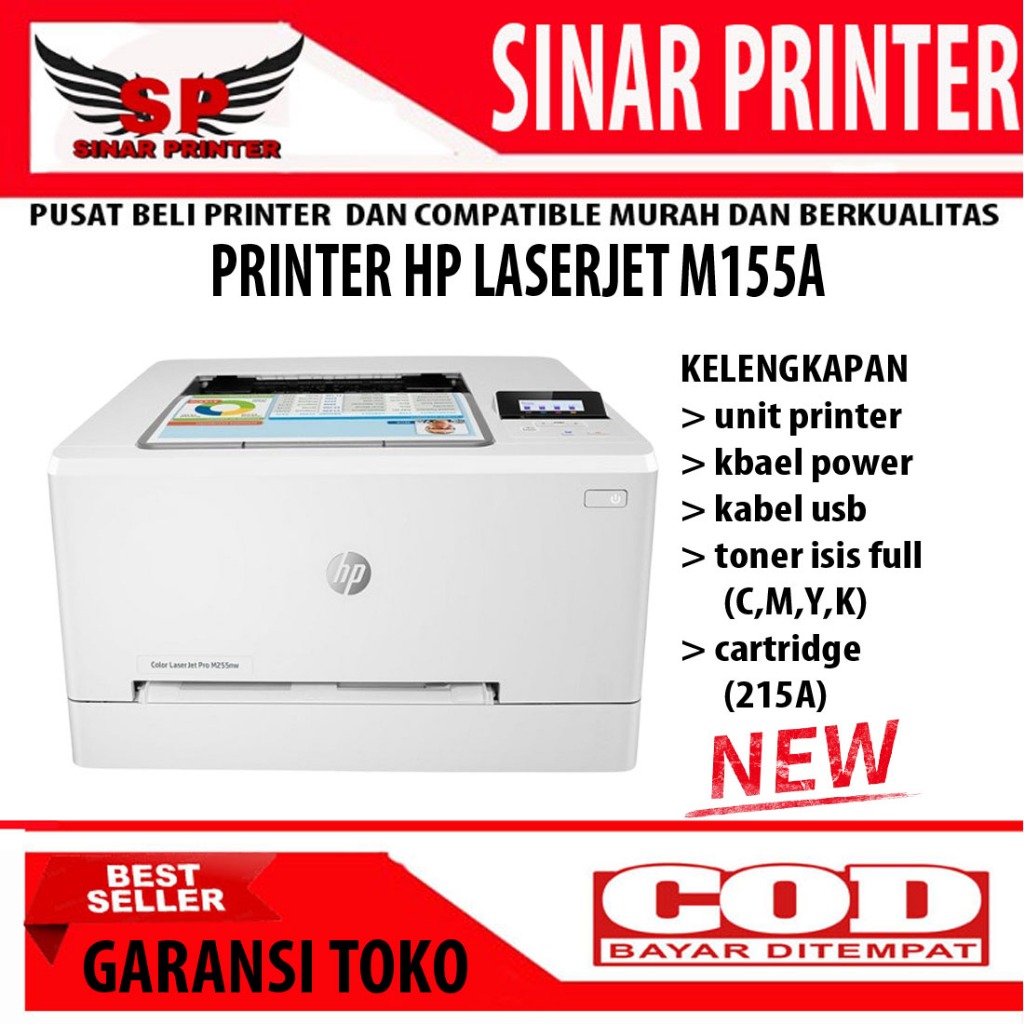 Jual Printer Color HP Laserjet Pro M155A Baru Masih Dus Lengkap NEW ...