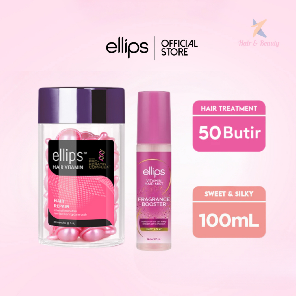 Jual Ellips Hair Package 2 in 1 | Hair Vitamin 50 Butir + Hair Mist ...