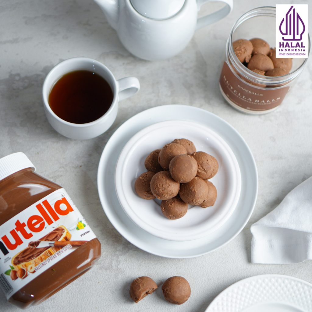 Jual Nutella Balls | Nutella Hazelnut Chocolate Cookies by Bakeballs ...