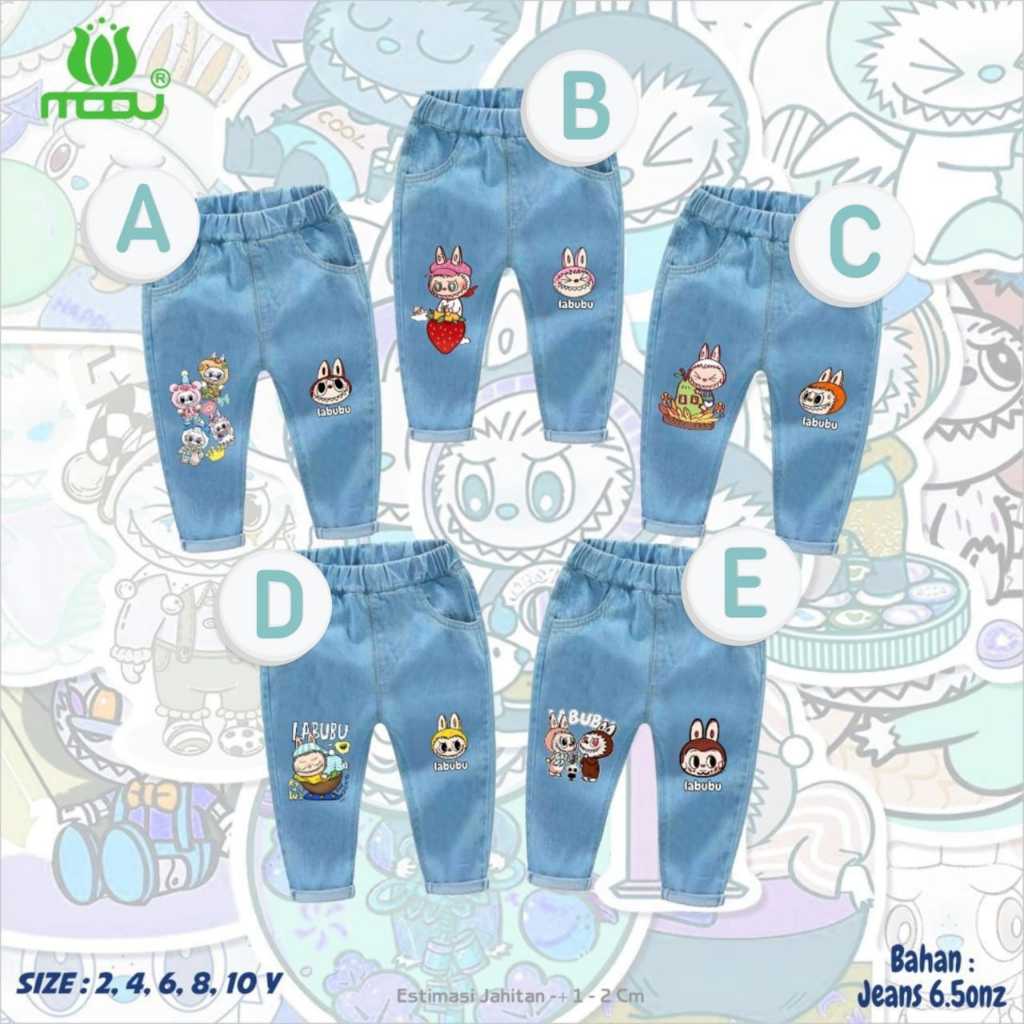 Jual PESANAN WA KONSUMEN CELANA JEANS LABUBU | Shopee Indonesia