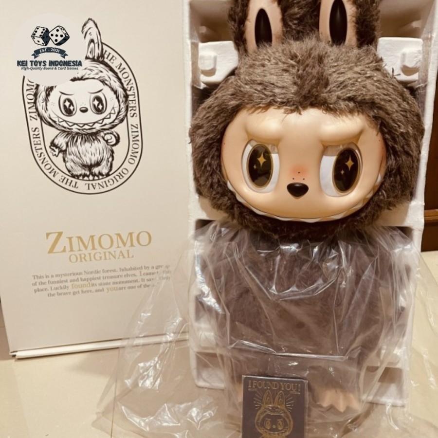 Jual Zimomo Labubu The Monsters - I Found You Size 58 cm Original By Pop Mart | Shopee Indonesia