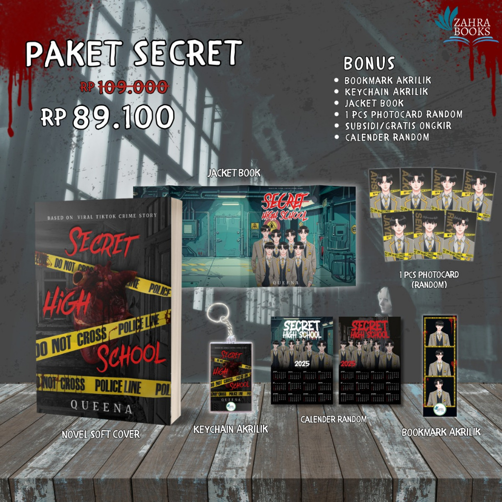 Jual Novel Secret High School By Queena (jaketbook) | Shopee Indonesia