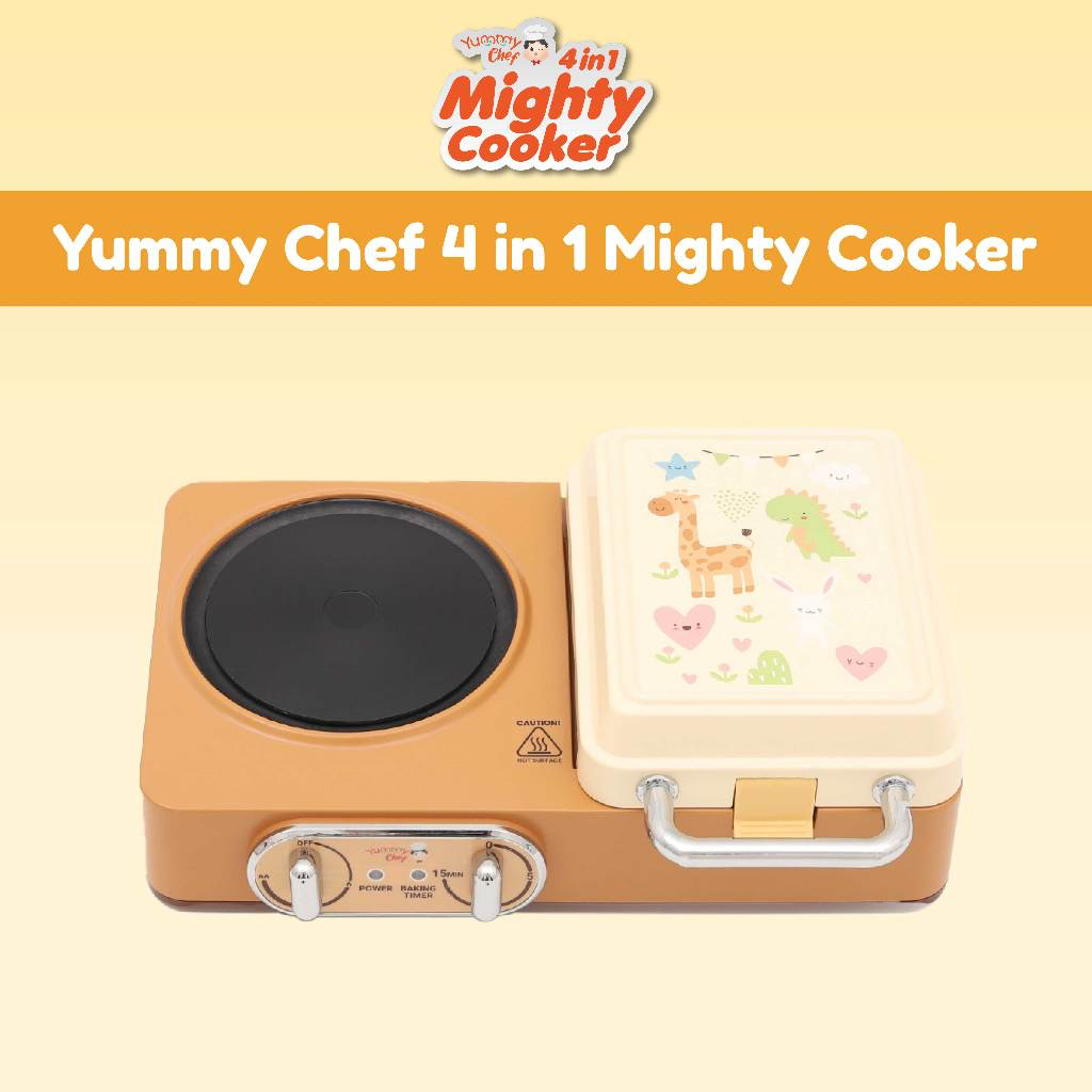 Jual Yummy Chef 4 in 1 Mighty Cooker | Shopee Indonesia