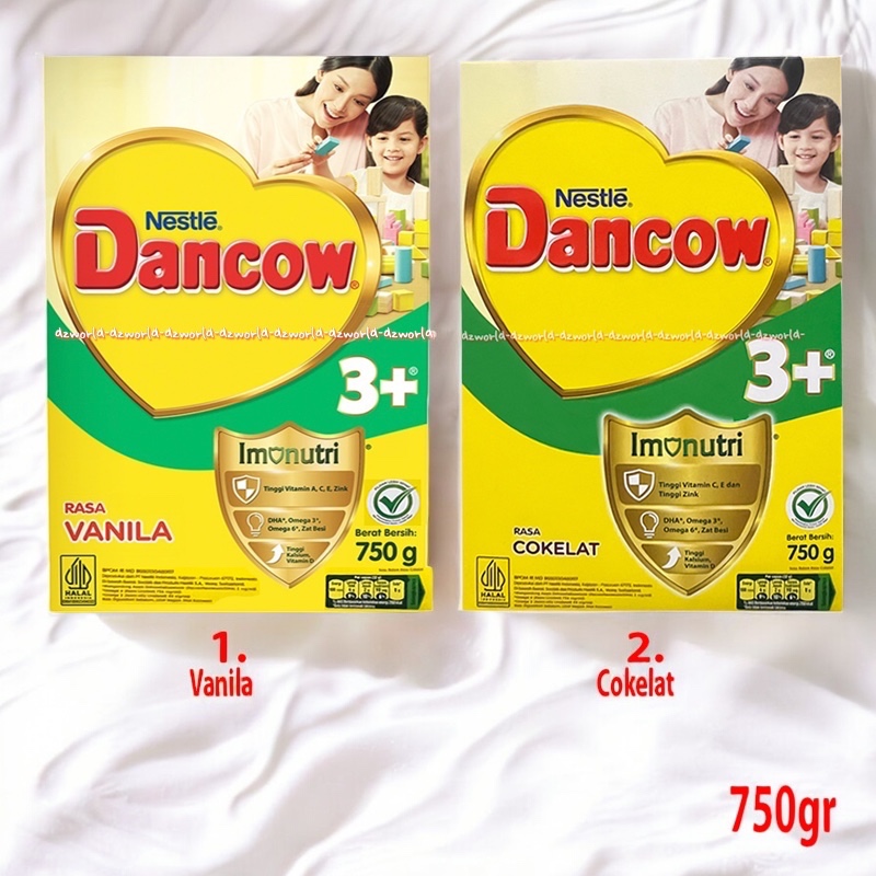 Jual Dancow Nestle 3+ Rasa Vanila Cokelat 750gr Imonutri 3+ Susu Bubuk ...