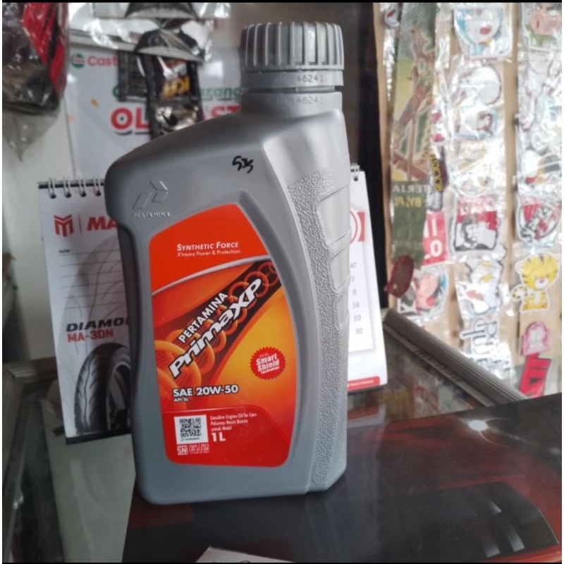 Jual oli pertamina prima xp motor mobil 20w50 1 liter asli 100% ...