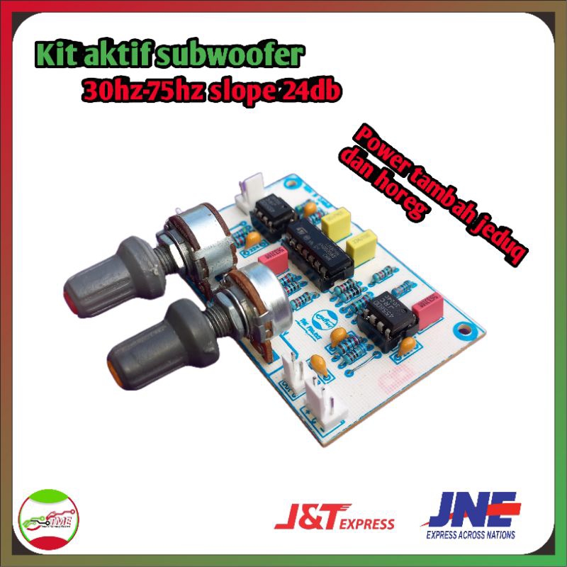 Jual kit aktif filter subwoofer slope 24db | Shopee Indonesia