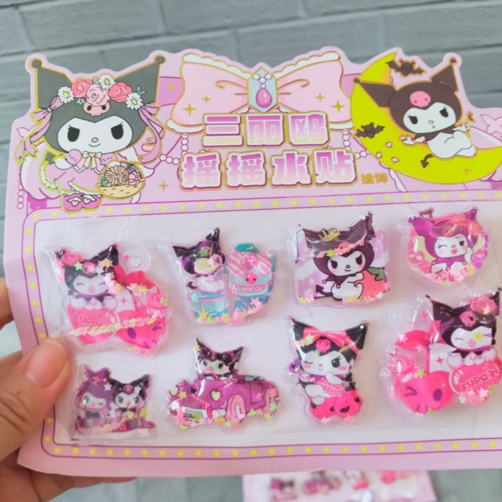 Jual STIKER 3D WATER SEAL STICKER ISI AIR MANIK LUCU UNIK 3D | Shopee ...