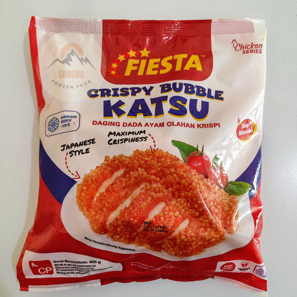 Jual Fiesta Crispy Bubble Katsu 400gr | Shopee Indonesia