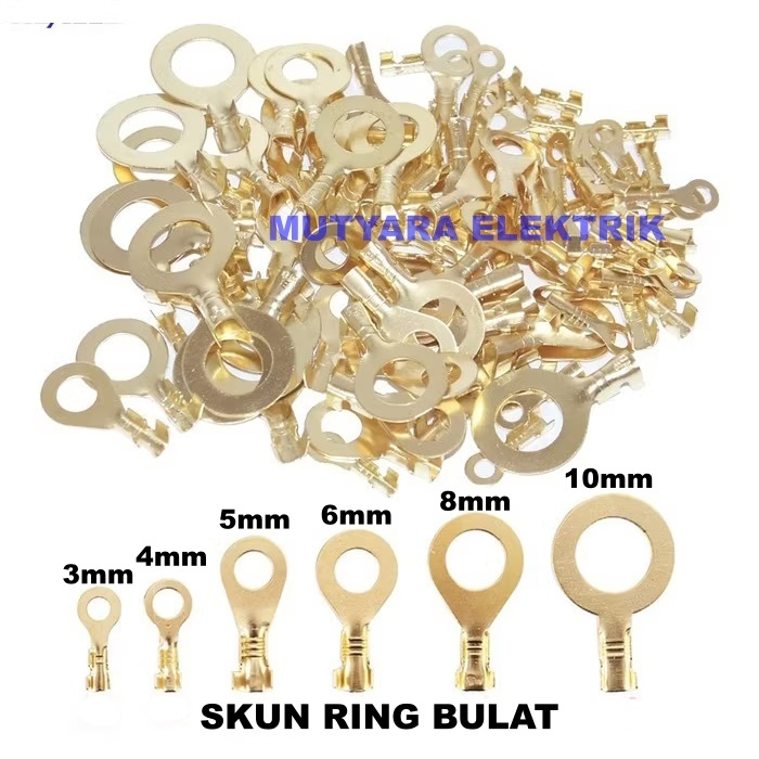 Jual 5 pcs skun bulat / Skun Ring Bulat | Shopee Indonesia