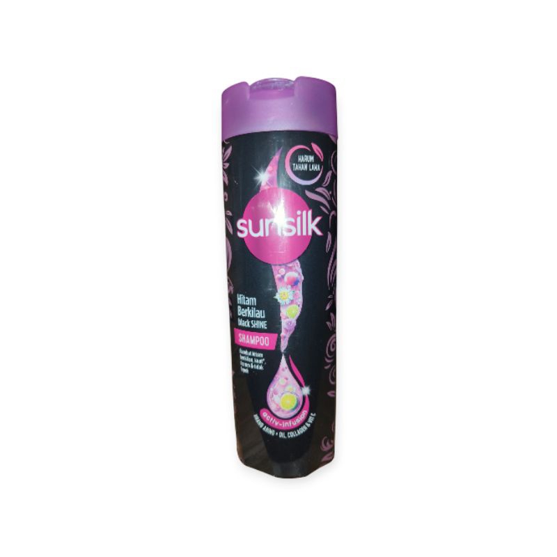 Jual Sunsilk Hitam Berkilau black shine shampoo 160ml | Shopee Indonesia