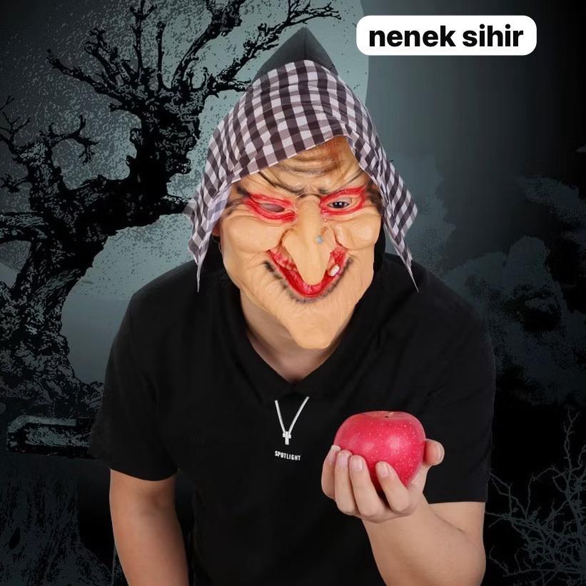 Jual topeng seram topeng hantu topeng cosplay Topeng hallowen Topeng ...