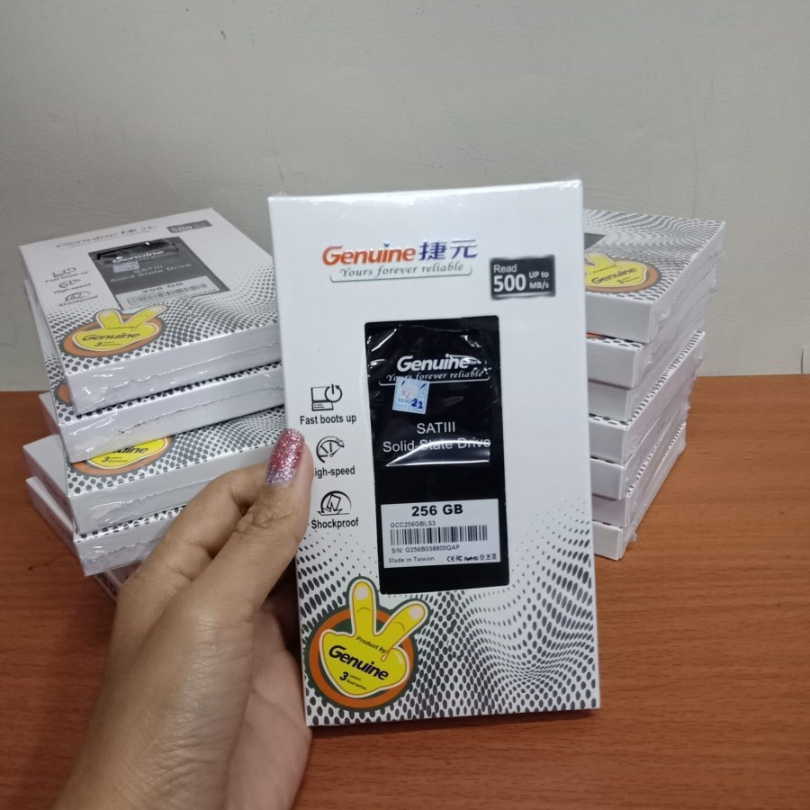 Jual SSD Genuine 256 GB SATA 3 - SSD 256GB 2,5" | Shopee Indonesia