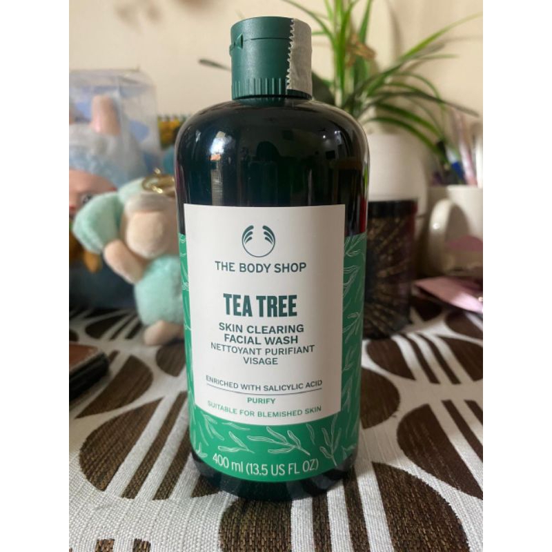Jual Tea Tree Facial Wash(sabun muka) 400ml | Shopee Indonesia