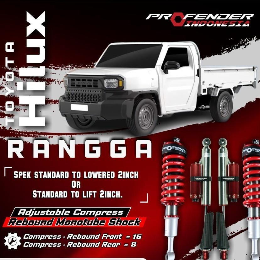Jual Shock Suspensi Coilover adjustable PROFENDER QUEEN SERIES Toyota ...