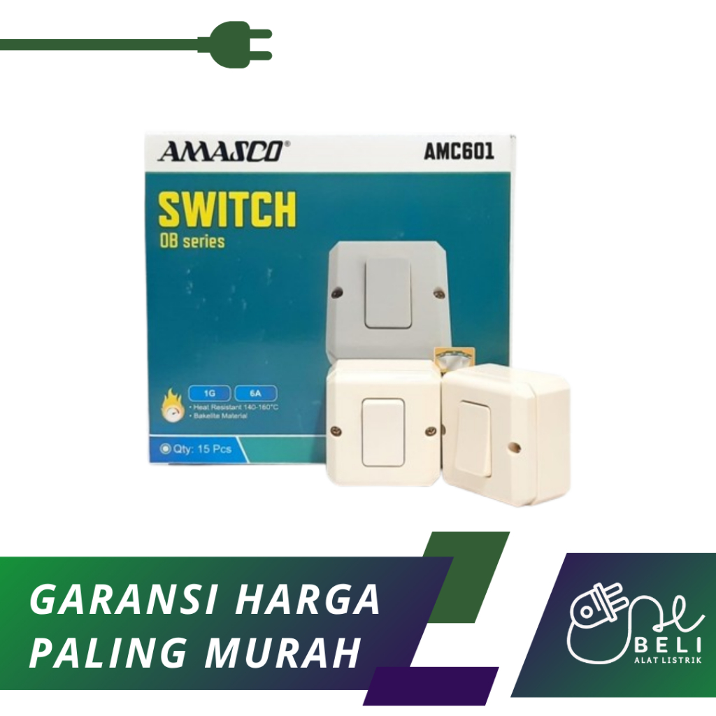 Jual AMASCO SAKLAR ENGKEL - AMC 601 OB | Shopee Indonesia