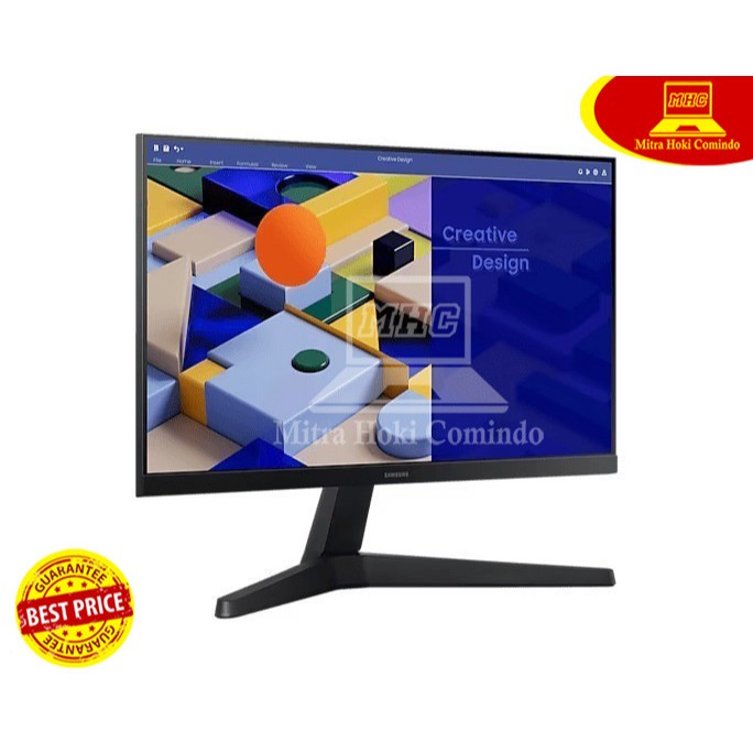 Jual Led Monitor Samsung 22 Inch LS22C310EAE 75Hz | Shopee Indonesia
