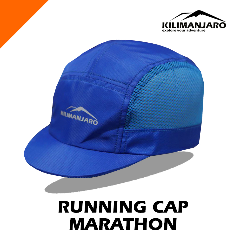 Jual KILIMANJARO Running Cap Marathon - Topi Lari Kilimanjaro Marathon ...