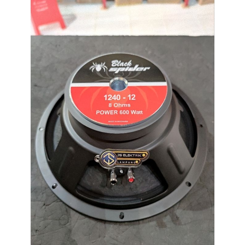 Jual Speaker Black spider 12 inch 1240 / Black spider 12" 1240 - 12 ...