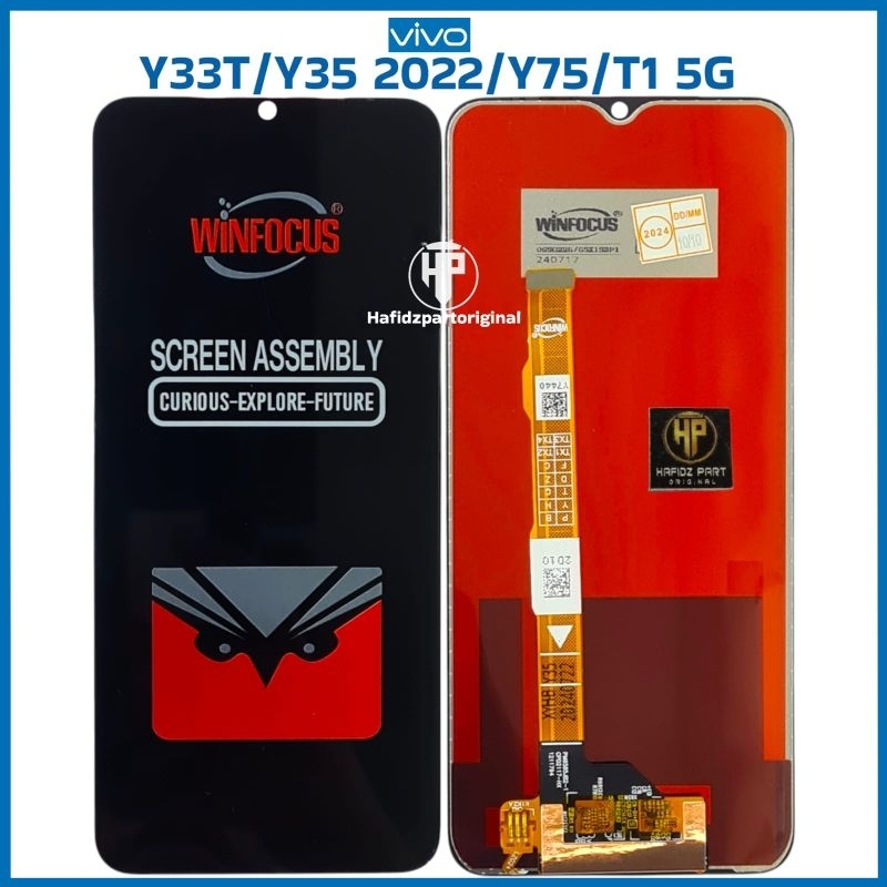 Jual Lcd Touchscreen Vivo Y35 2022 / Y33T / Y75 / T1 5G FULLSET ...