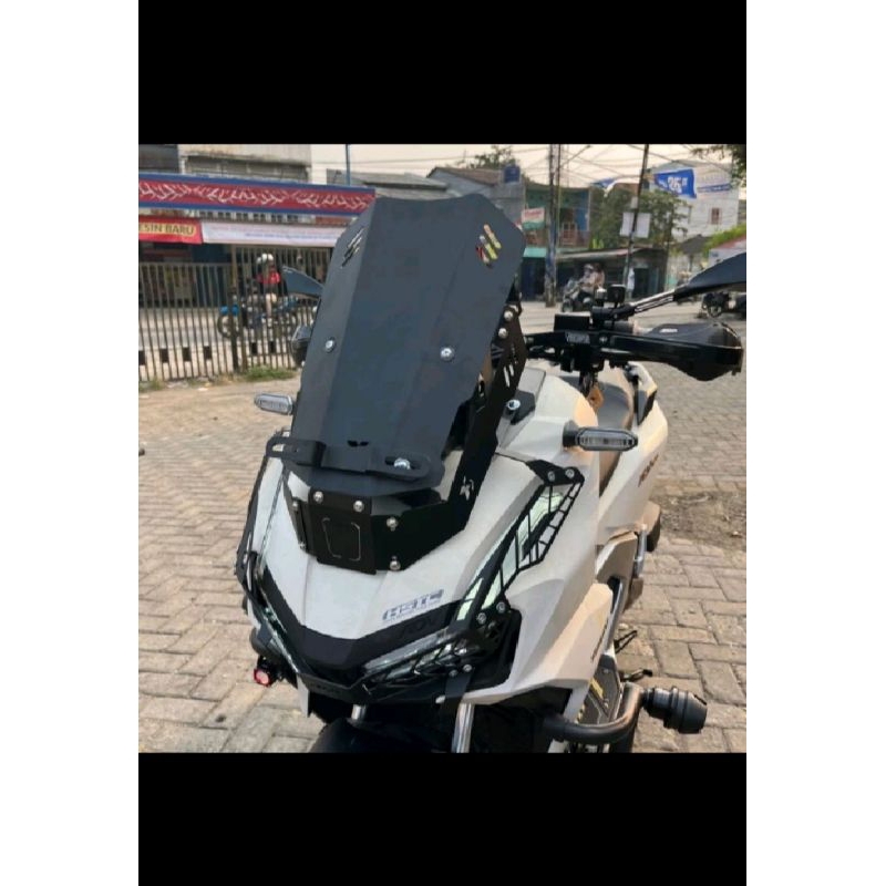 Jual Windshield ADV 160 ADV 150 Tameng Depan Model Morvell Full Besi ...