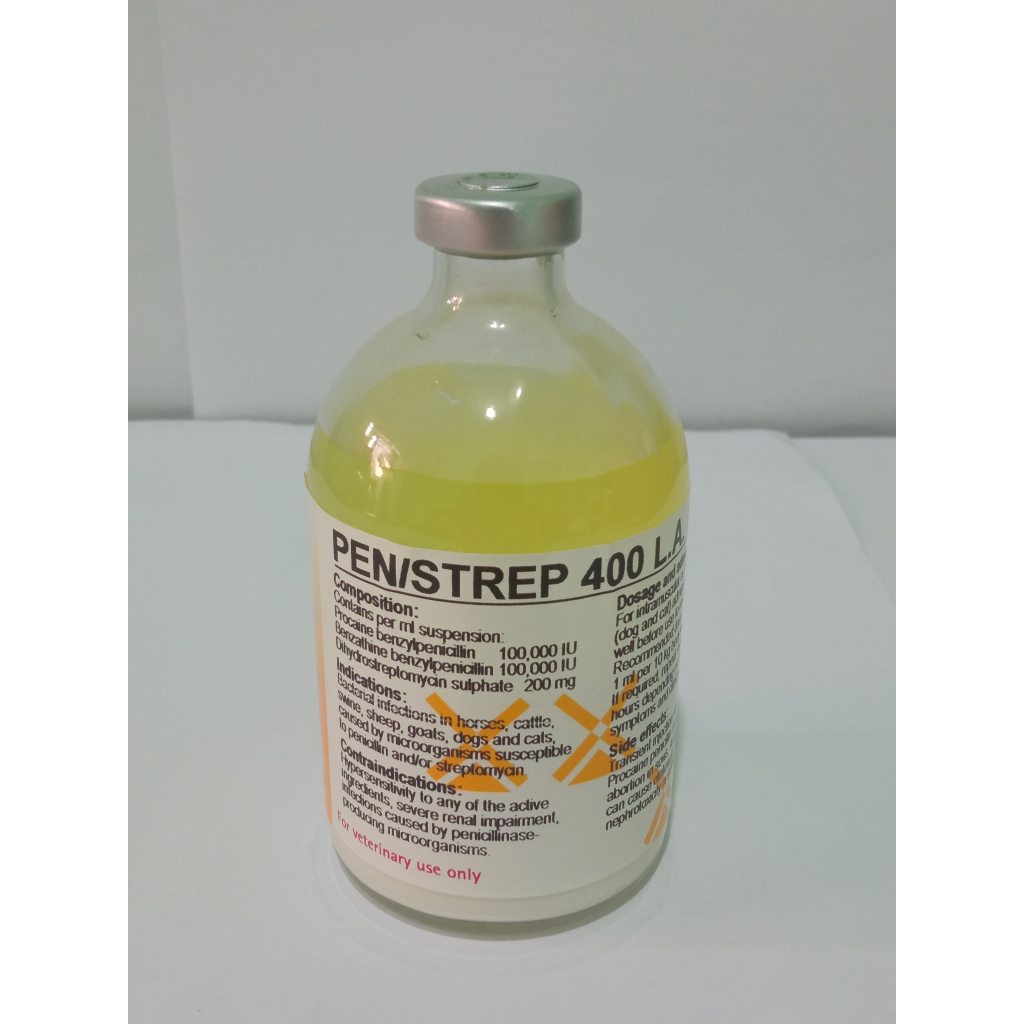 Jual PEN/STREP 400 L.A INJ DUTCH FARM 100ML | Shopee Indonesia