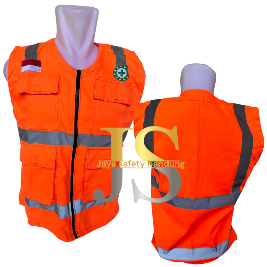 Jual Rompi Safety Rompi Proyek Rompi Kerja Lapangan Outerwear - Rompi ...