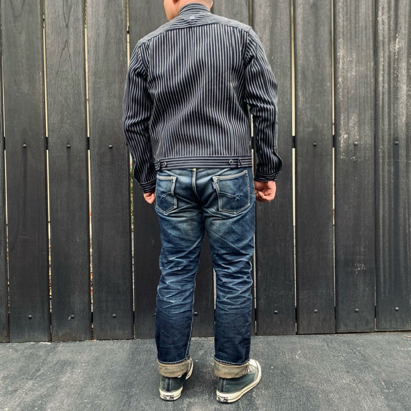 Jual wingman denim indibrown 17Oz | Shopee Indonesia