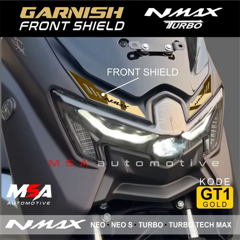Jual Garnish front shield Nmax neo, neo s, turbo, turbo tech max ...