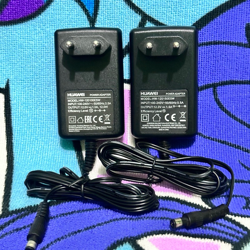 Jual Adaptor Huawei original 12v 1a/12v 1,5a/12v 2a buat router/cctv ...