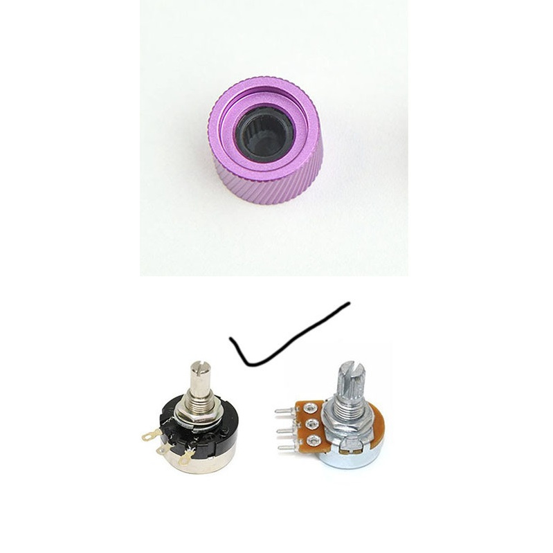 Jual Aluminium Knob for Mechanical Keyboard Knob 6mm inner hole ...