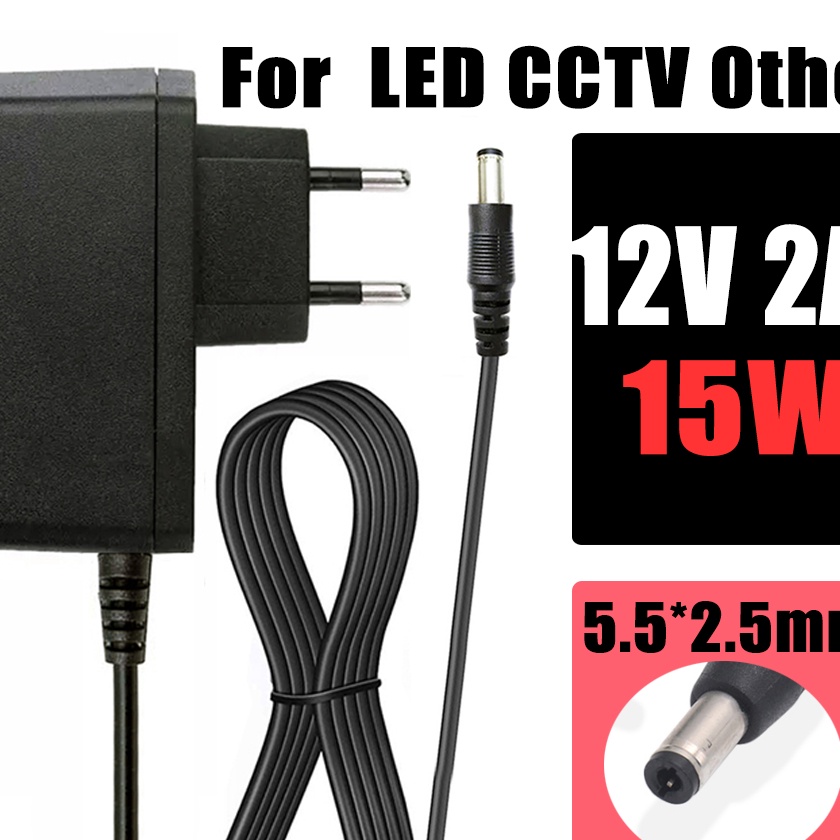 Jual Wah ActualCODADAPTOR STB ZTE CCTV Modem Router 12V 2A POWER SUPPLY ...