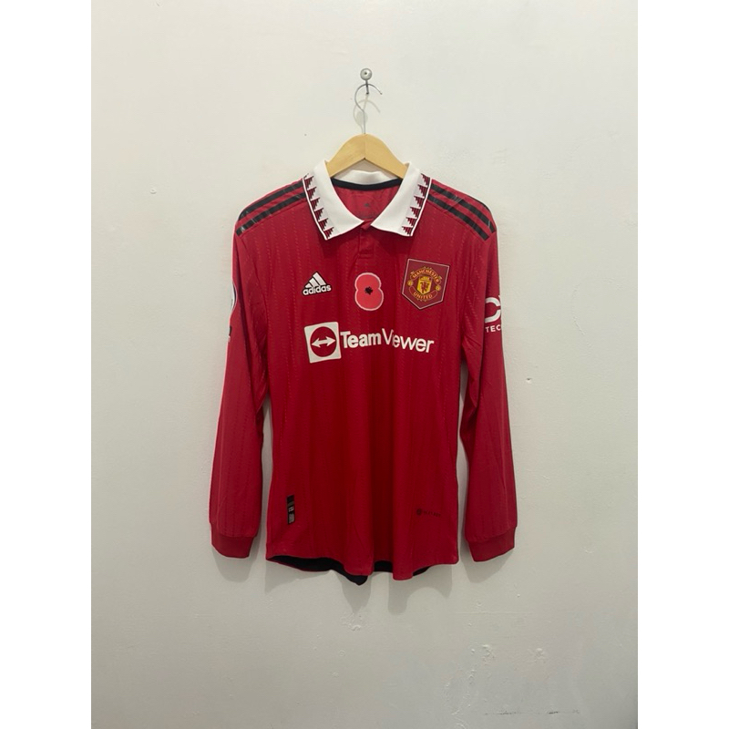 Jual Jersey Retro Rare Manchester United Home 2022 2023 Longsleeve ...