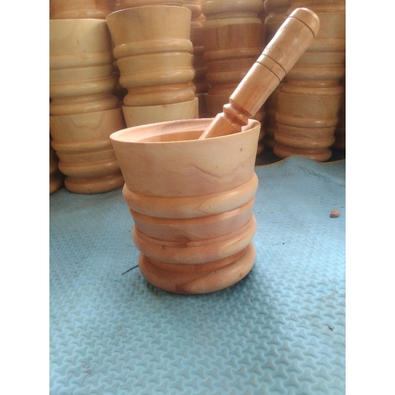 Jual tumbuk besar (lumpang kayu) | Shopee Indonesia