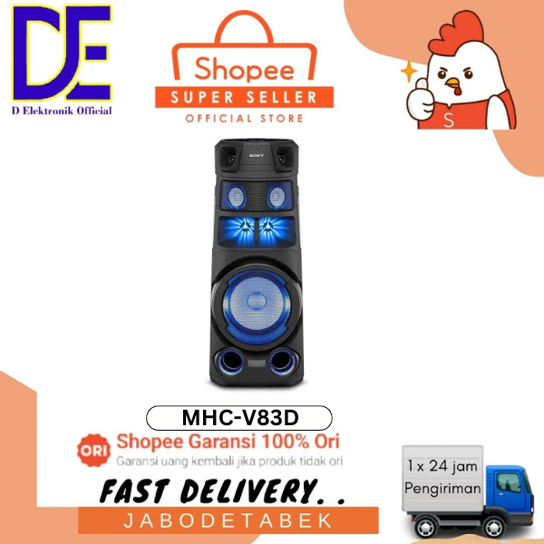 Jual SONY MHC-V83D SPEAKER WIRELESS V83D HIGH POWER AUDIO SYSTEM WITH ...