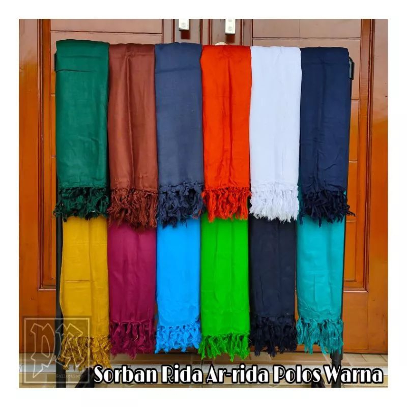 Jual SORBAN POLOS LEMBUT HALUS GLOYORAN GRADE A PREMIUM SORBAN LAKI ...