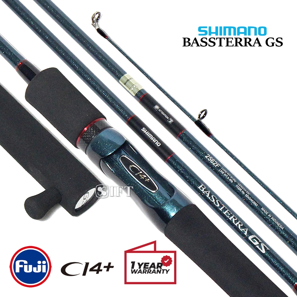Jual Joran SHIMANO BASSTERRA GS | Fuji Alconite + SiC tip | Galatama Bastera Basstera Basterra ...