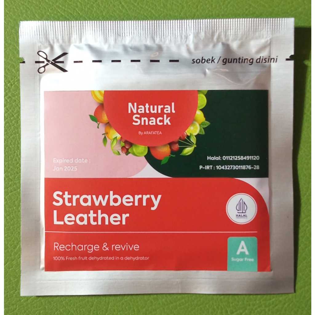 Jual Strawberry Fruit Leather Sachet | Shopee Indonesia