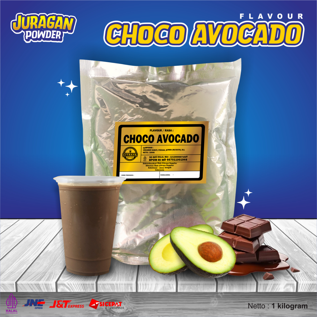 Jual BUBUK MINUMAN RASA CHOCO AVOCADO / SERBUK MINUMAN CHOCO AVOCADO ...