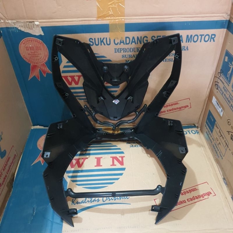 Jual Panel depan honda beat deluxe cbs iss 2020 2021 2022 2023 hitam ...