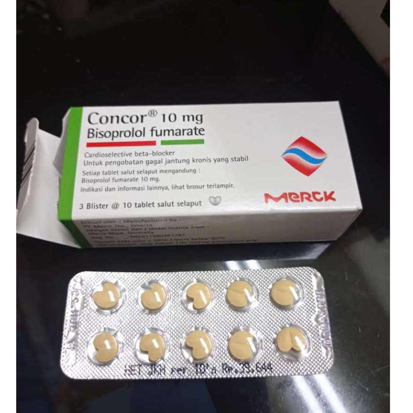 Jual Concor 10mg 1 Box Isi 30 Tablet | Shopee Indonesia