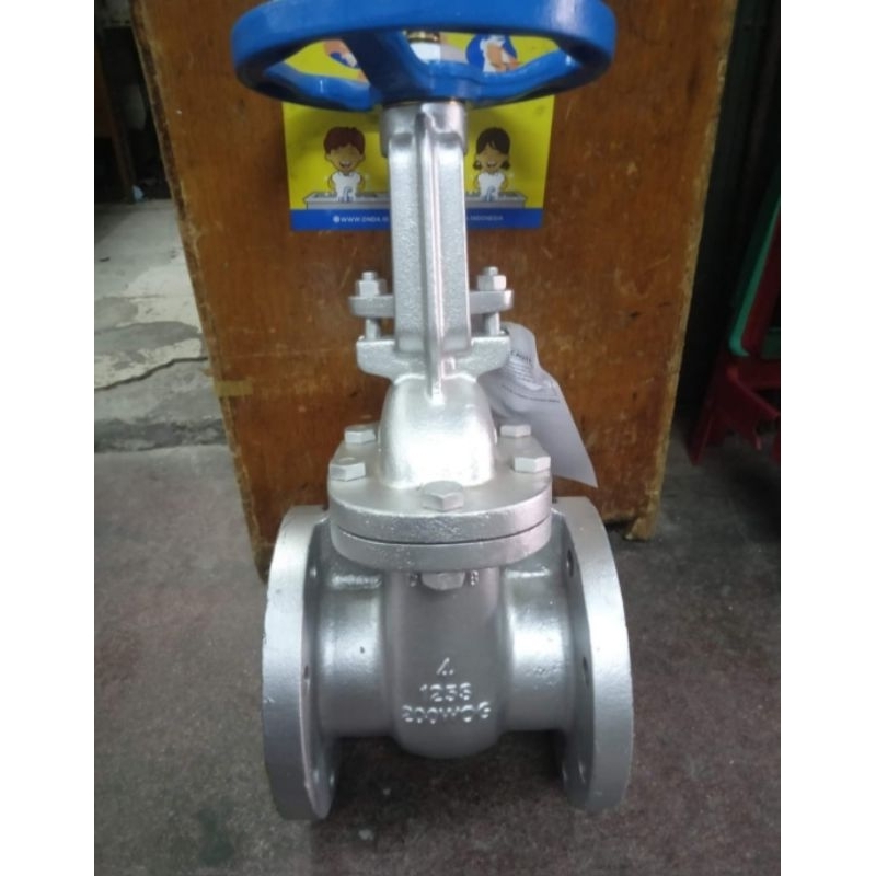 Jual GATE VALVE KITZ CAST IRON CLASS 125S 200WOG 4" | Shopee Indonesia