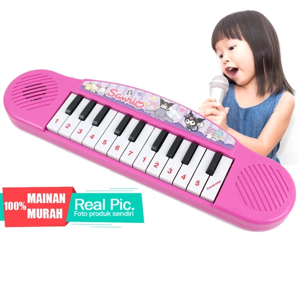 Jual FIGUREANS MAINAN PIANO SANRIO KUROMI NO.JM22265 MAINAN MUSIKAL ...