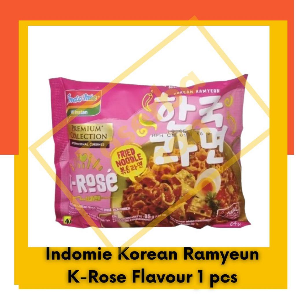 Jual Indomie Premium Collection Korean Ramyeun Varian Rose per Pcs ...